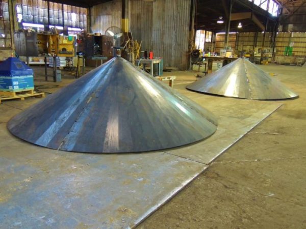 Custom Metal Cone Top Fabrication | Browning Enterprise Inc