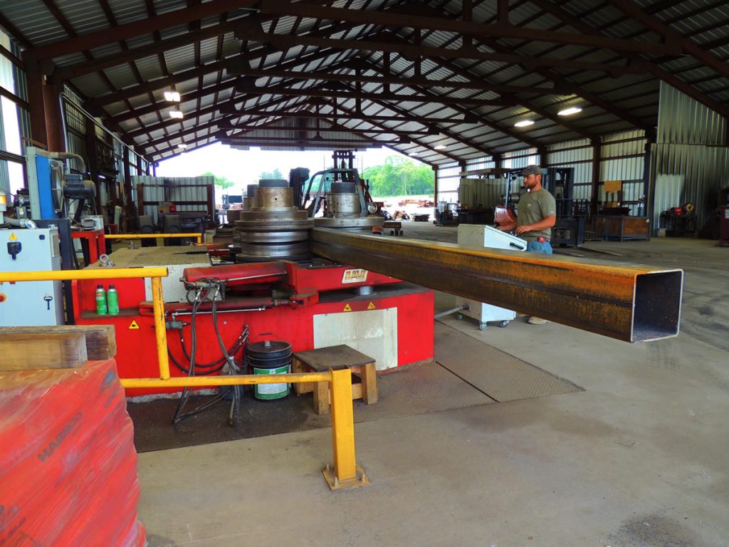 Steel Tube Structural Rolling & Channel Bending Services Alabama