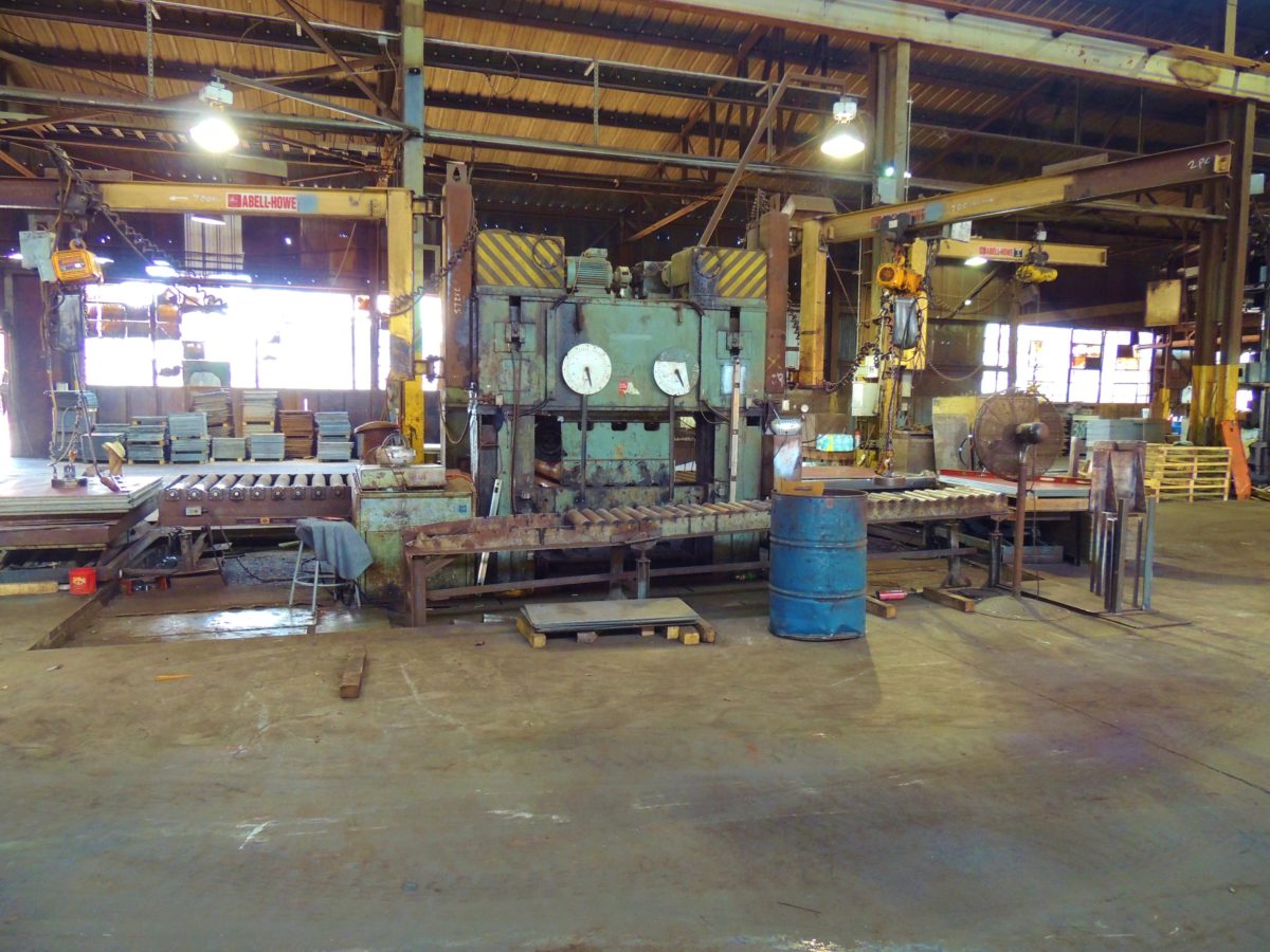 Plant for Metal Sheet Flattening Services in Alabama